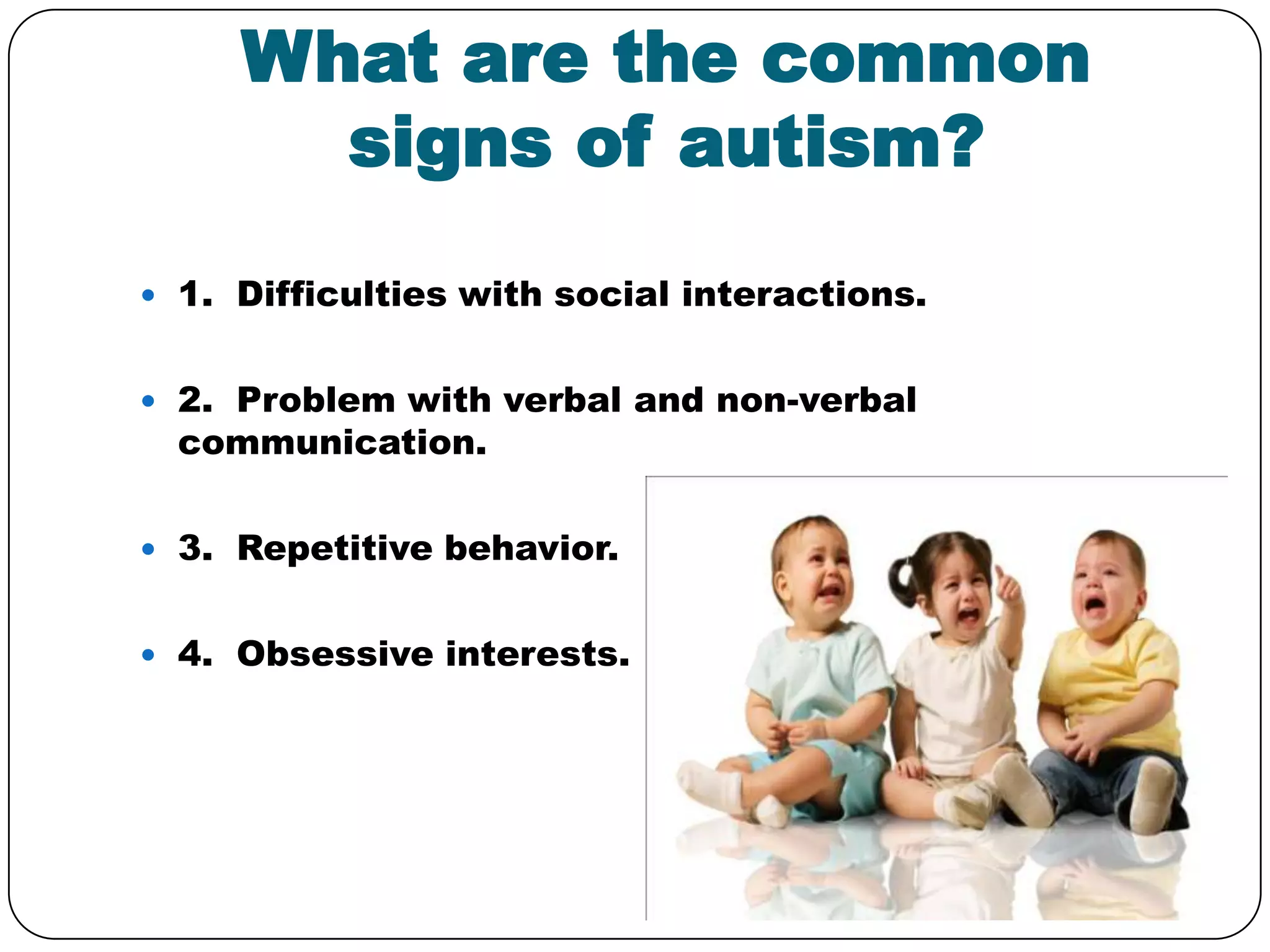 Social Interaction For Children With Autism | PPTX