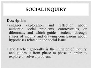 Social interaction model | PPTX