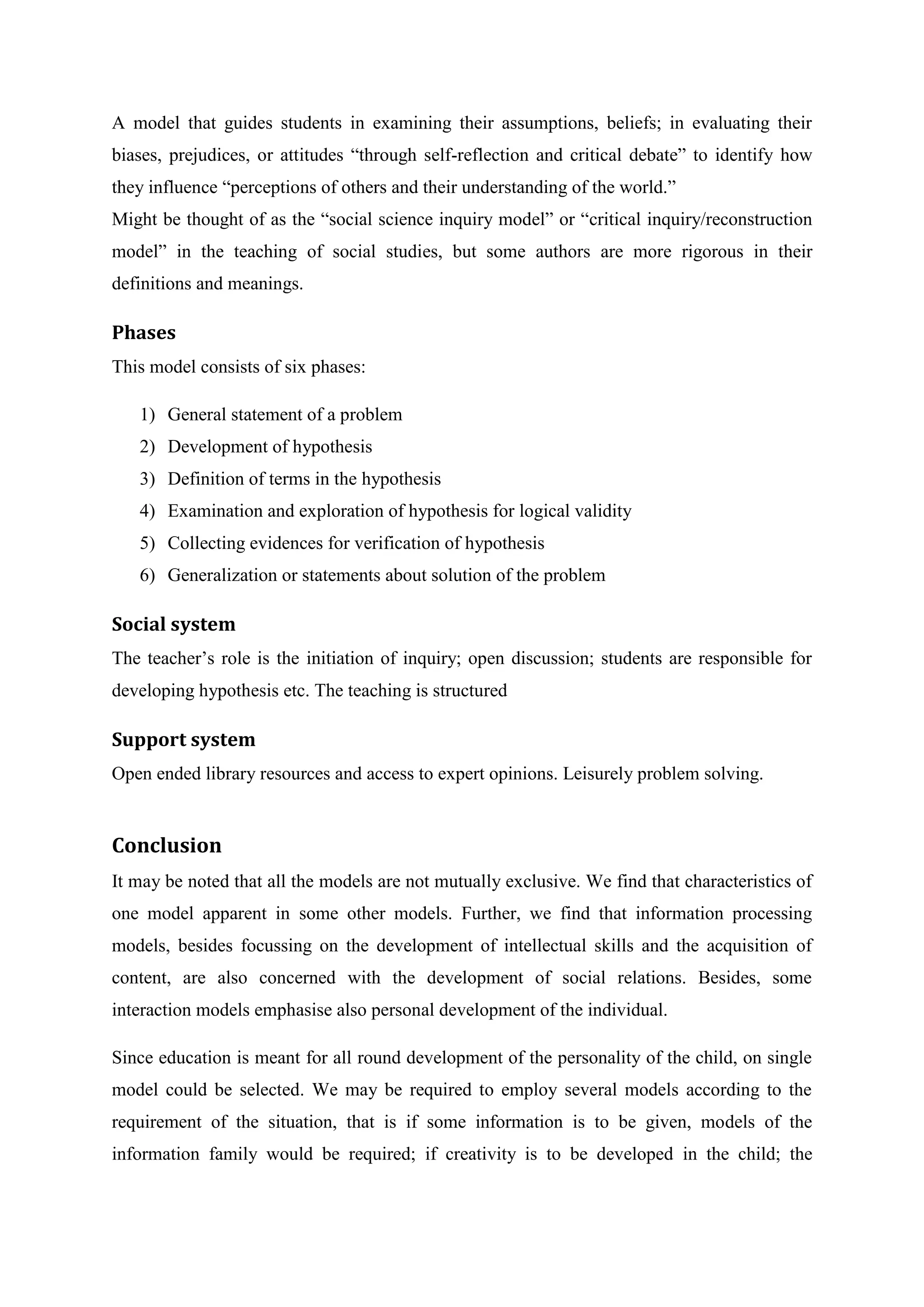 Social interaction models | PDF