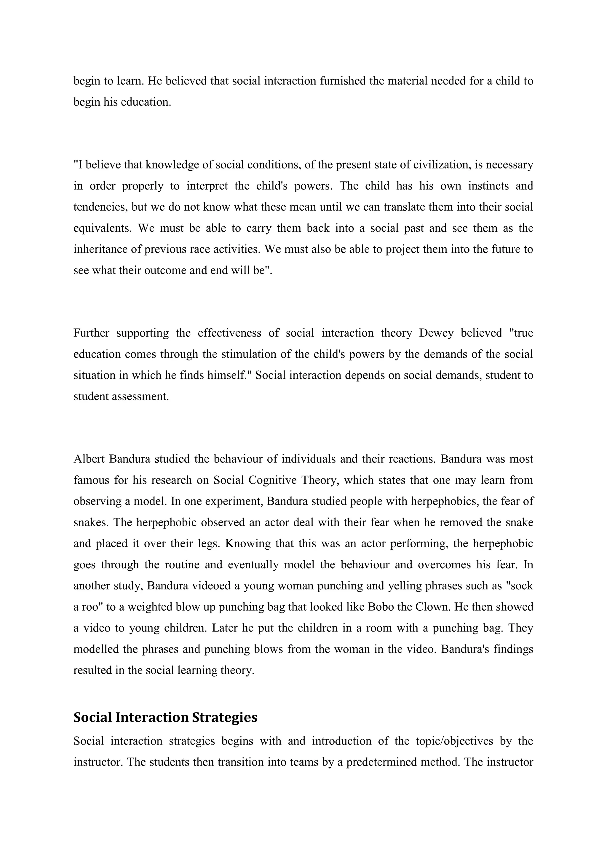 Social interaction models | PDF