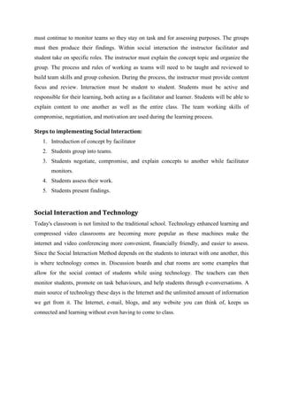 Social interaction models | PDF