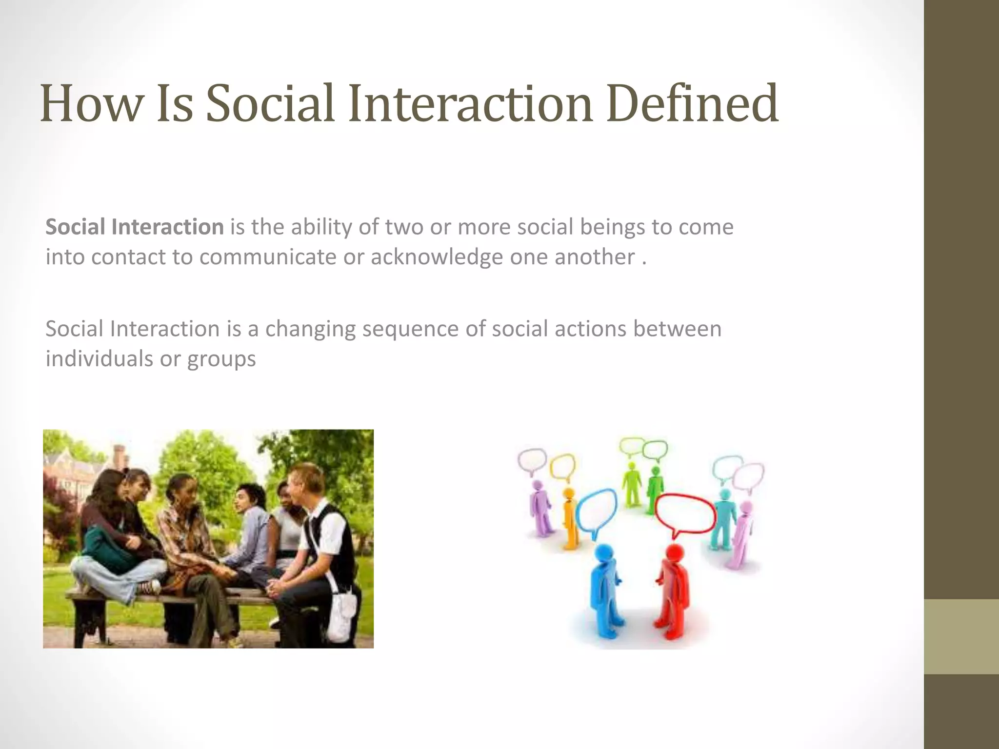 Social interaction within 10 years | PPTX