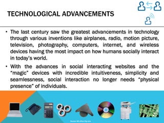 Social Interaction within 10 yrs considering the Impact of Technology ...