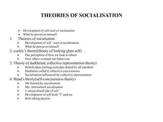 Socialisation (Sociology) | PPTX