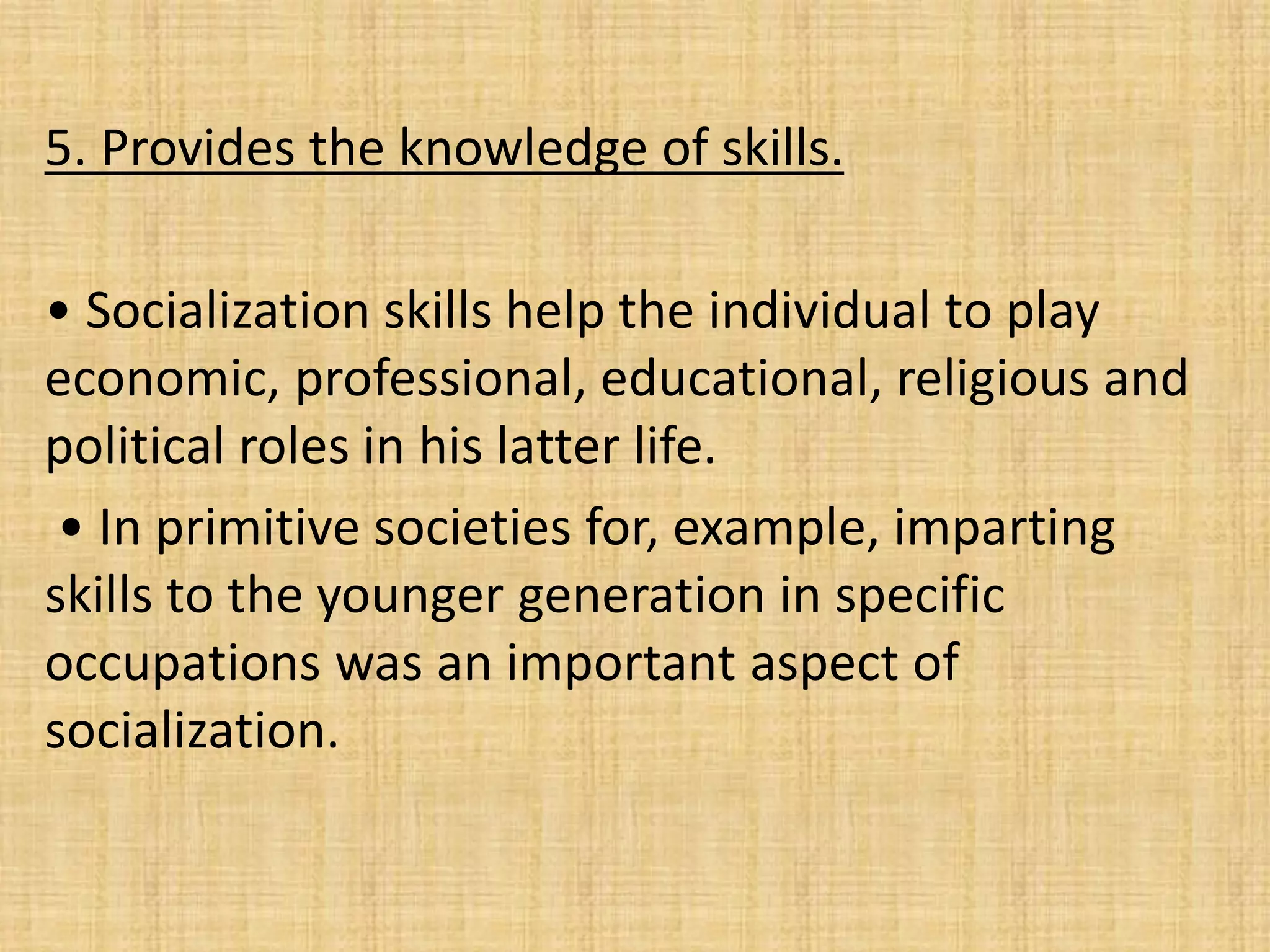 SOCIALIZATION | PDF