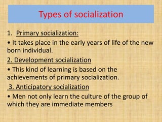 SOCIALIZATION | PDF