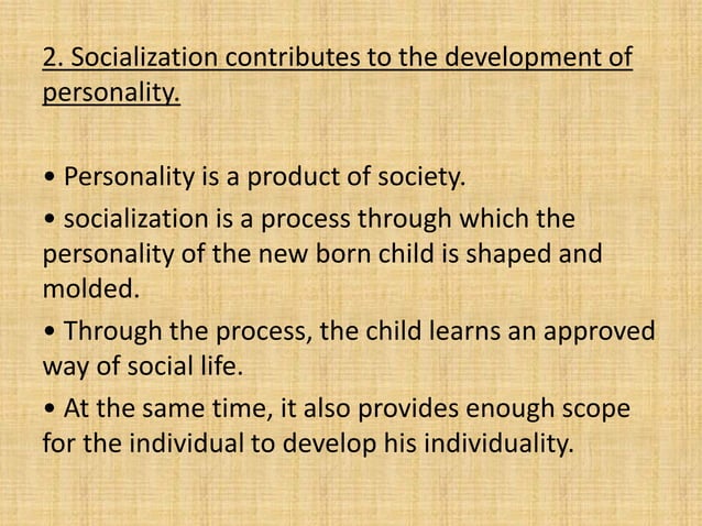 SOCIALIZATION | PDF | Family and Relationships