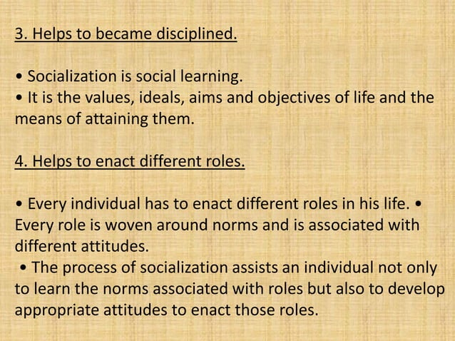 SOCIALIZATION | PDF | Family and Relationships
