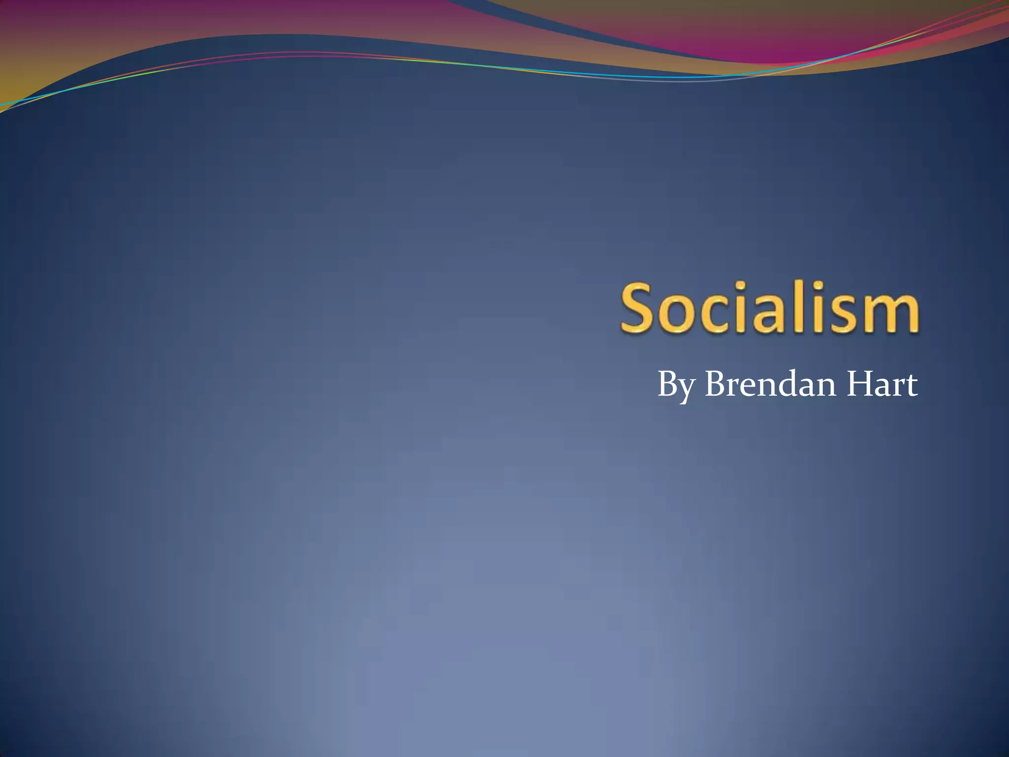 Socialism | PPTX