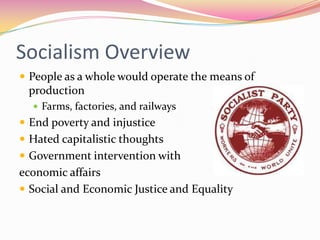 Socialism | PPTX