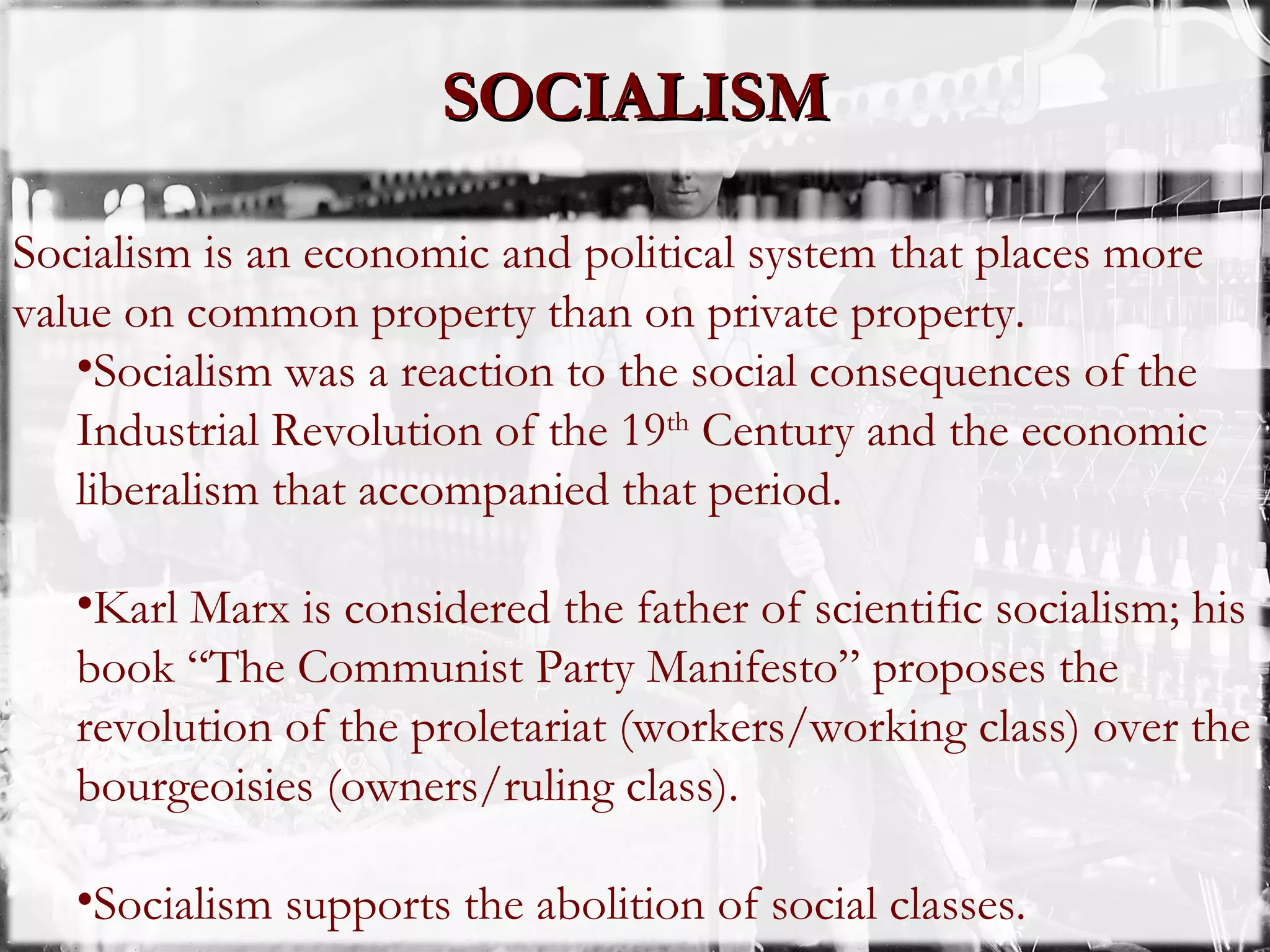Socialism | PPT