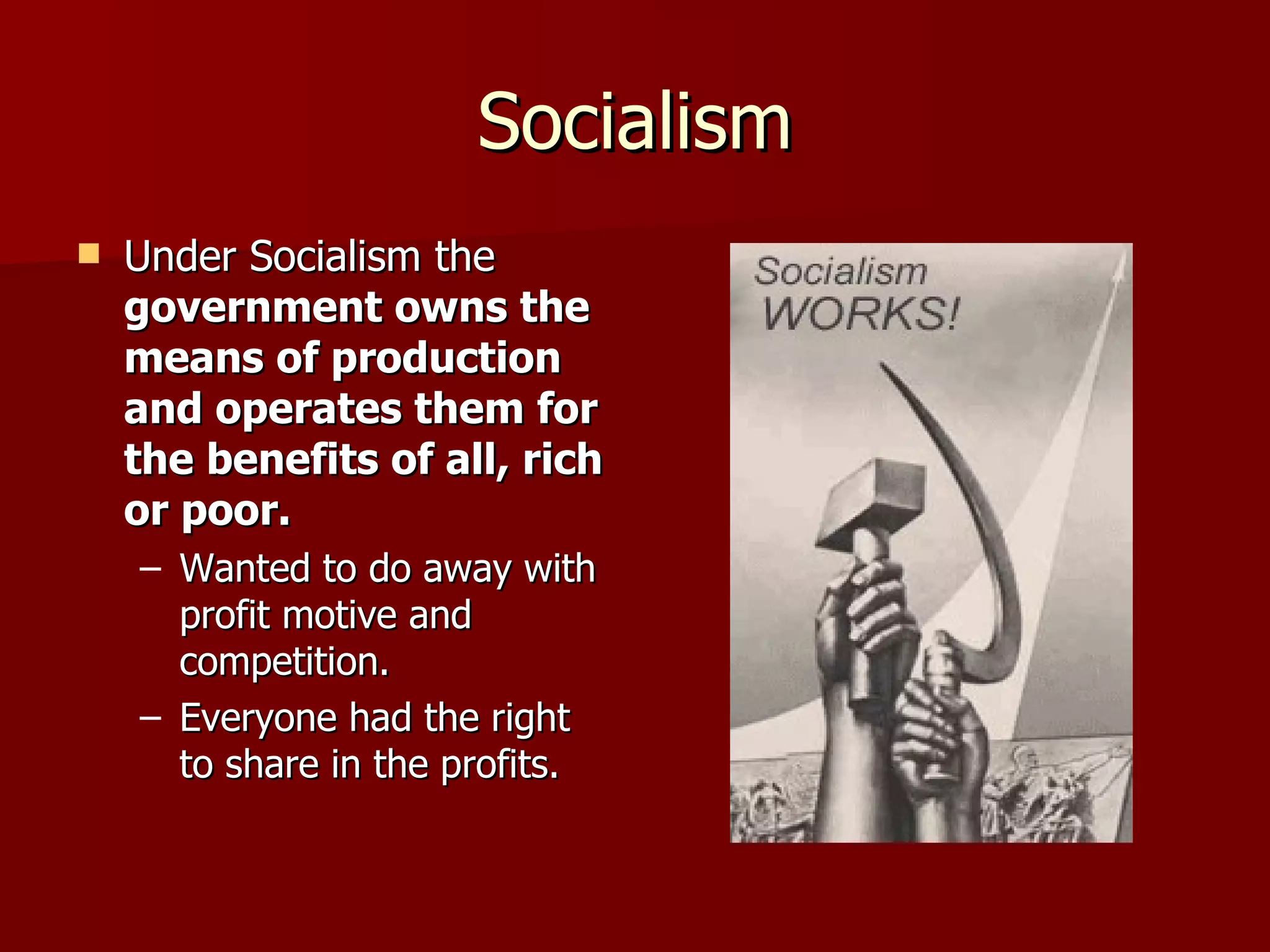 Socialism | PPT