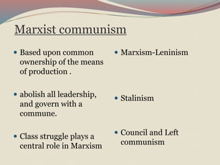 Socialism | PPTX