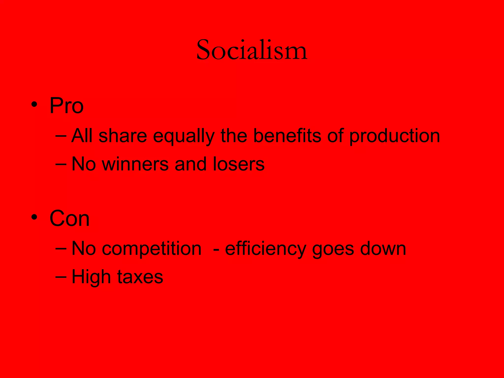 Socialism | PPT