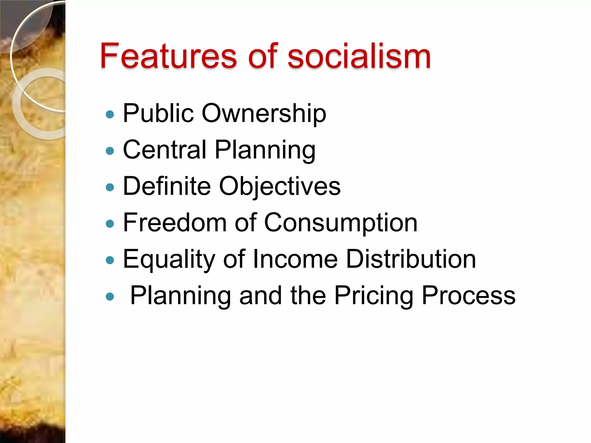 Socialism | PPTX