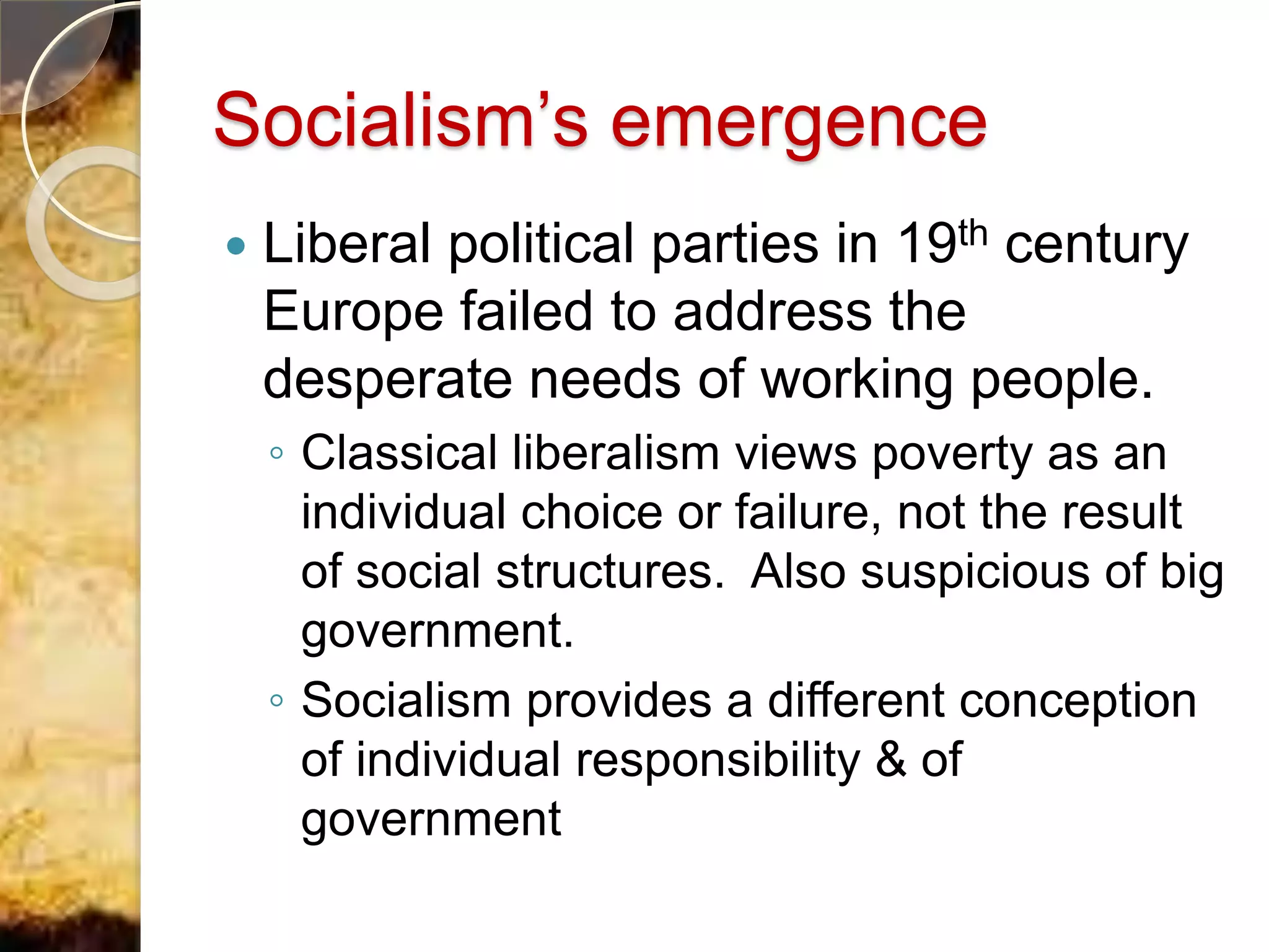 Socialism | PPTX