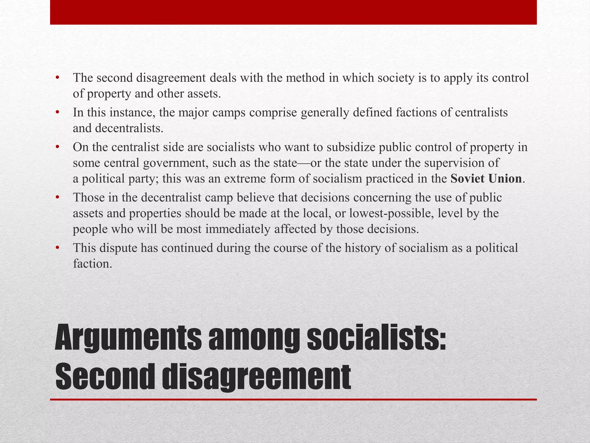 Socialism | PPTX