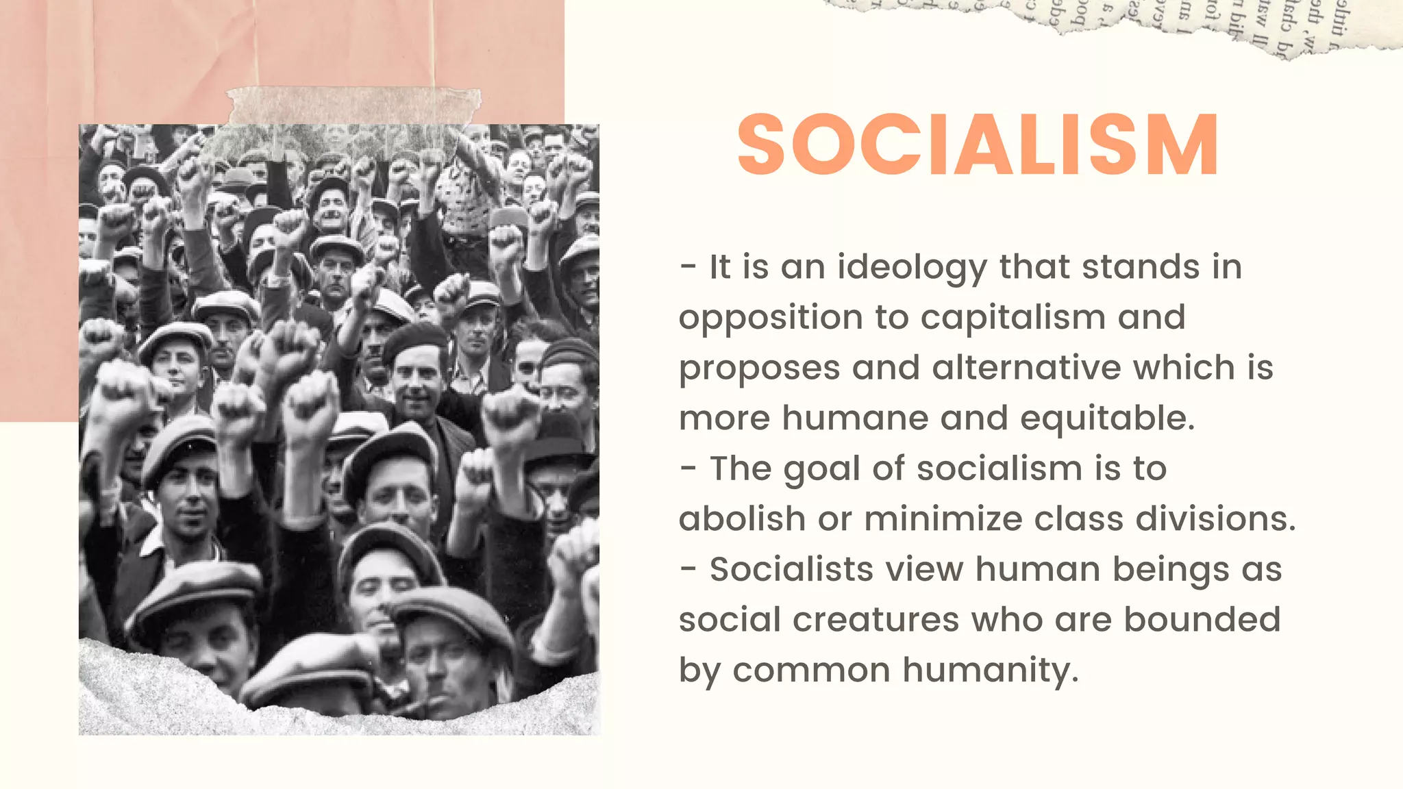 Socialism (GRADE 12 POLITICAL SCIENCE) | PDF