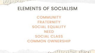 Socialism (GRADE 12 POLITICAL SCIENCE) | PDF