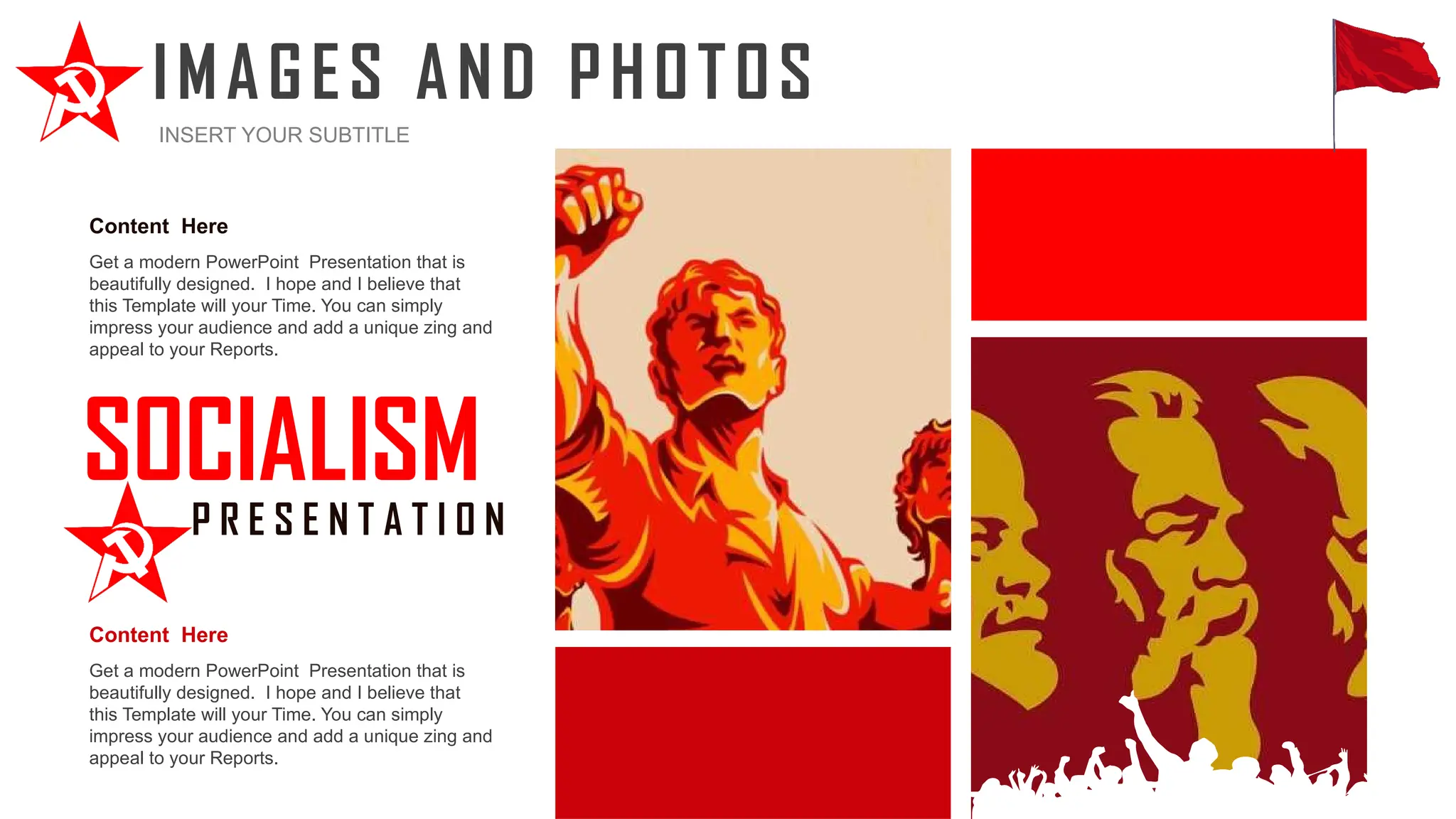 Socialismo plantilla para presentaciones | PPT