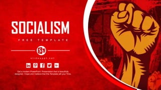 Socialismo plantilla para presentaciones | PPT