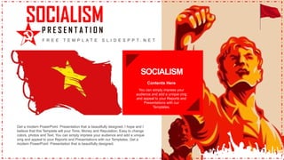 Socialismo plantilla para presentaciones | PPTX