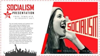 Socialismo plantilla para presentaciones | PPT