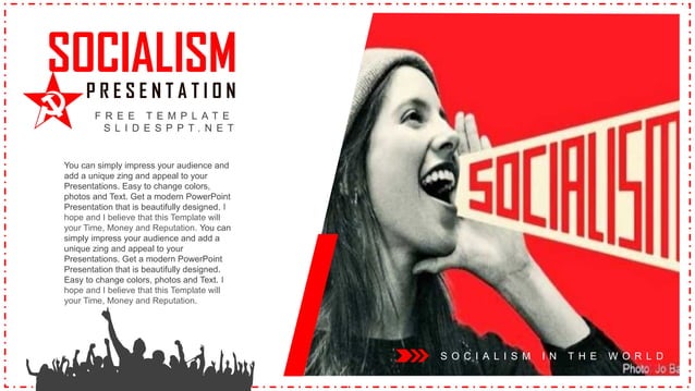 Socialismo plantilla para presentaciones | PPT