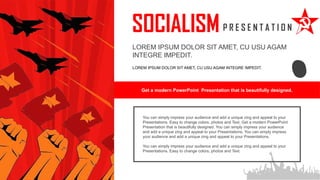 Socialismo plantilla para presentaciones | PPT