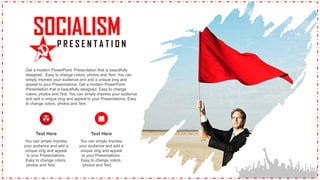 Socialismo plantilla para presentaciones | PPT