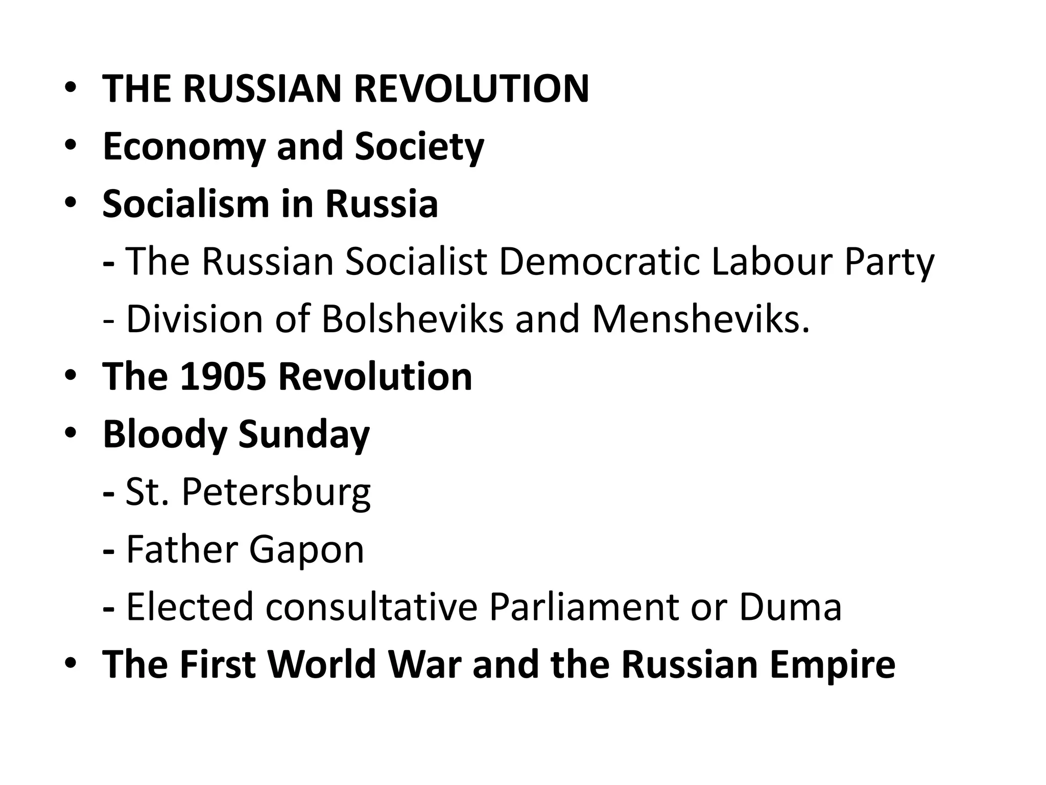 Socialism in Europe and Russian Revolution - Class 9 -CBSE | PPTX