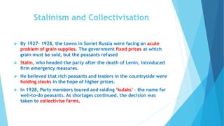 Socialism in europe and the russian revolution | PPT