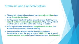 Socialism in europe and the russian revolution | PPT