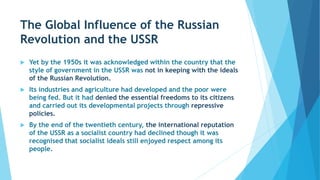 Socialism in europe and the russian revolution | PPT