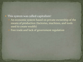 Socialism and the Industrial Revolution | PPTX
