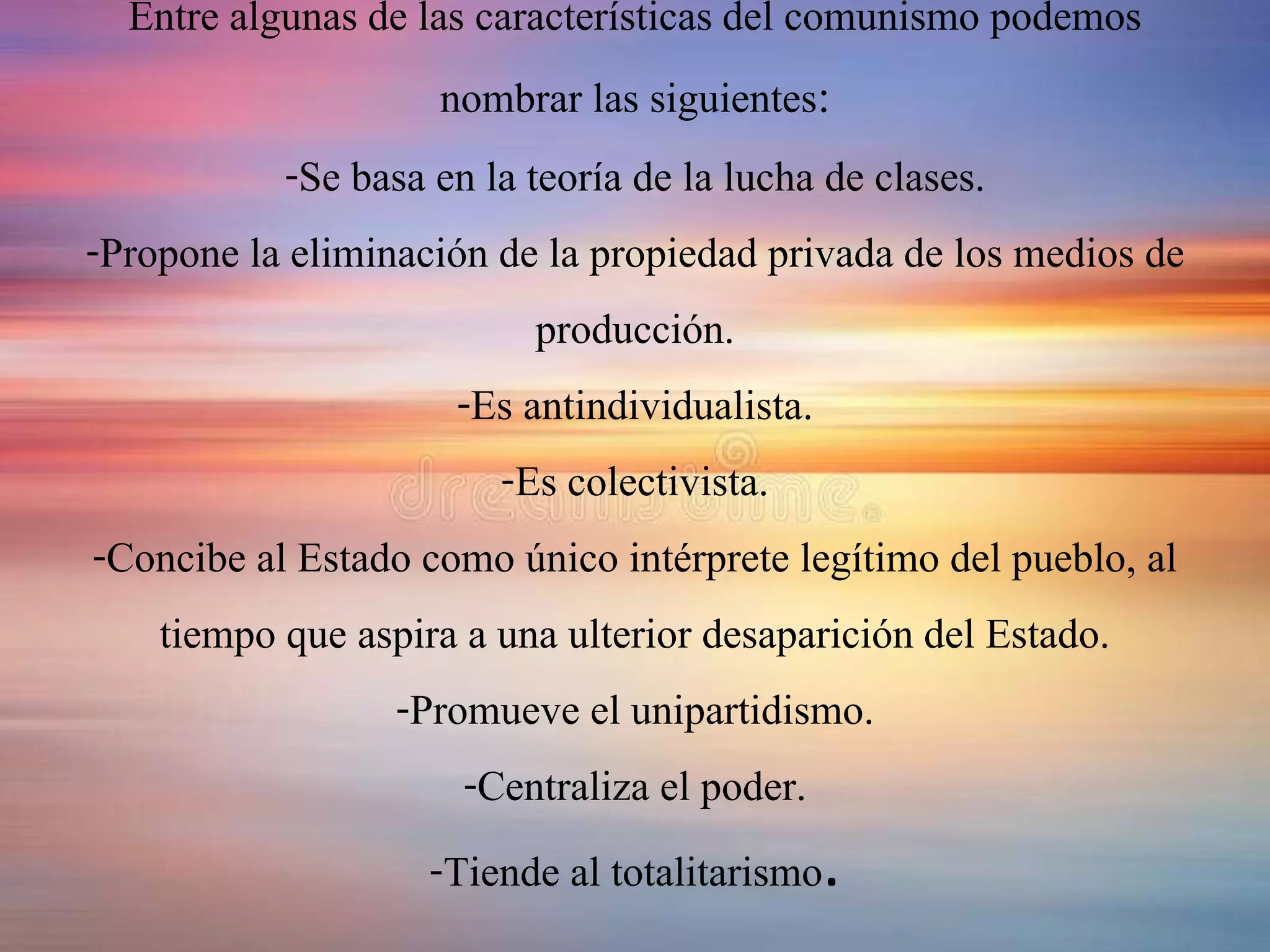 Socialismo y comunismo economia | PPT