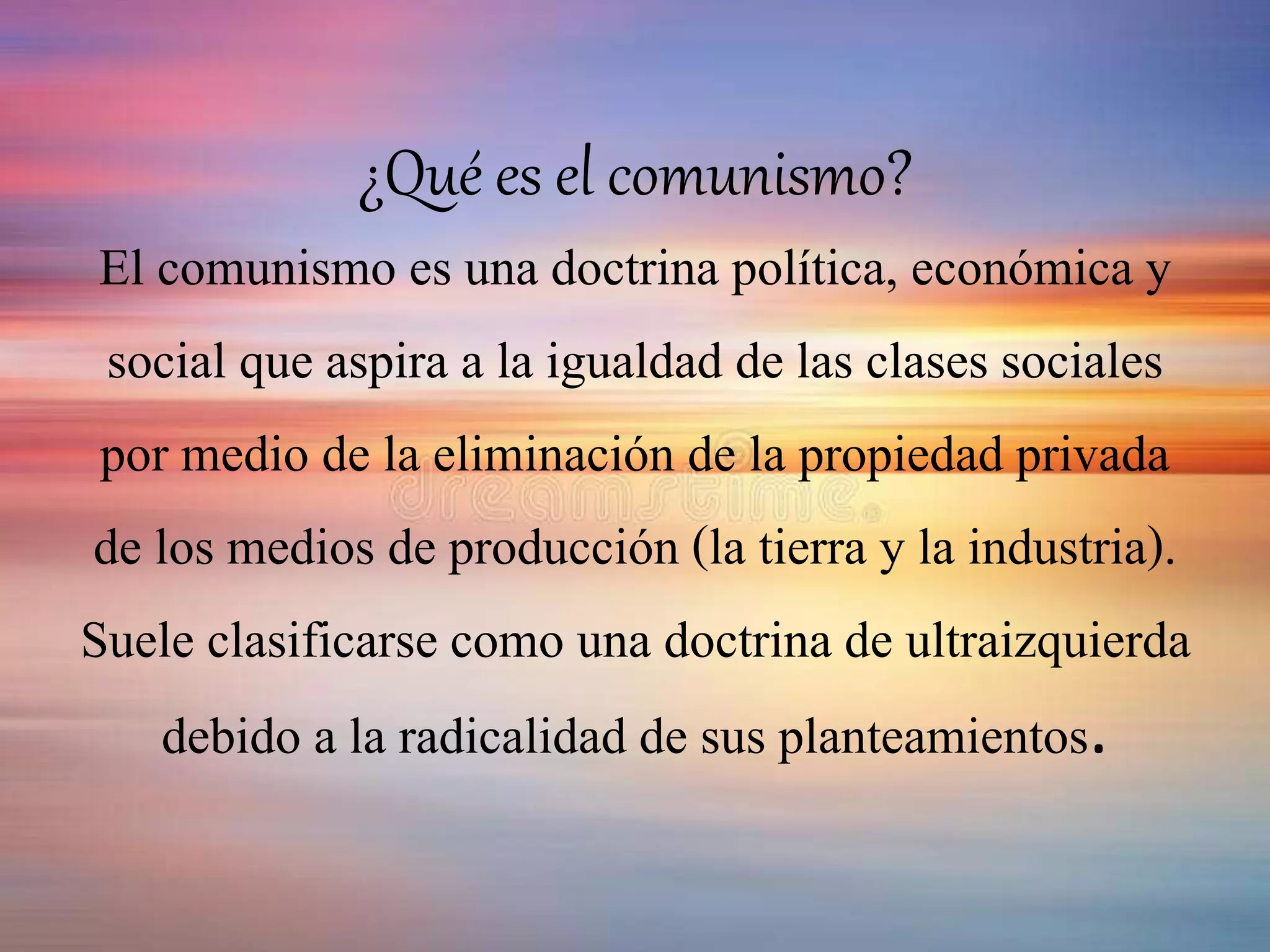 Socialismo y comunismo economia | PPT