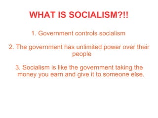 Socialism swissa | PPT