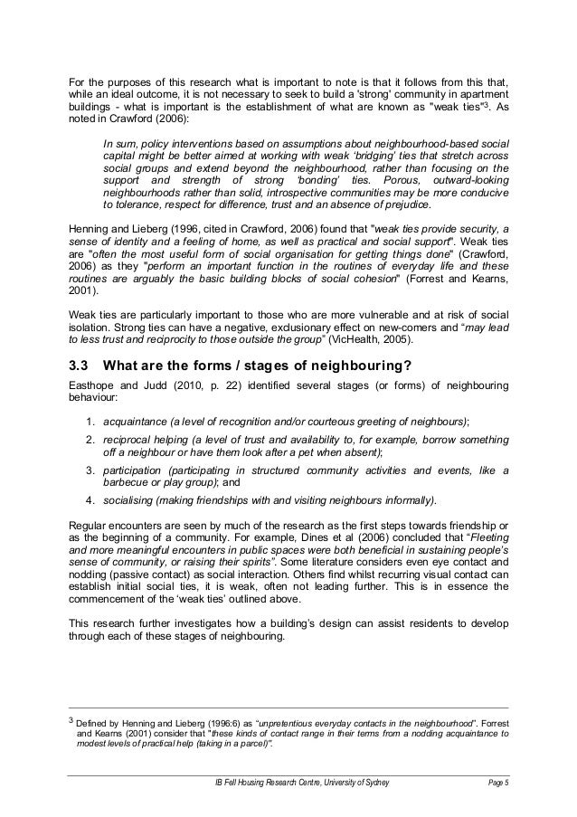 Social isolation pilot project