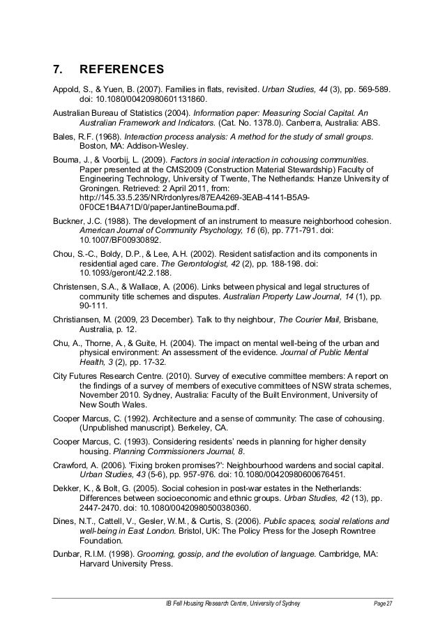 Social isolation pilot project