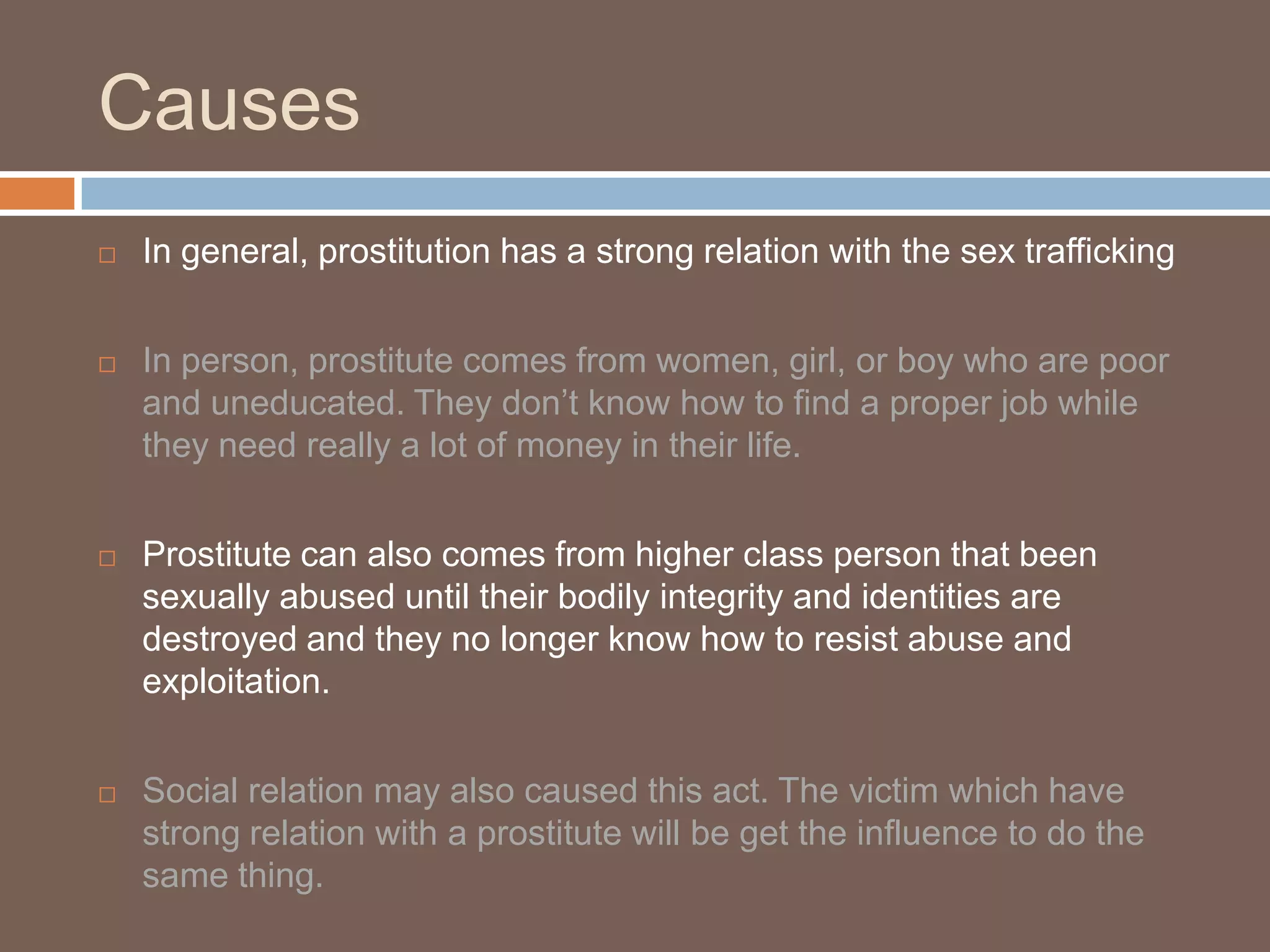 Social issue prostitution | PPT