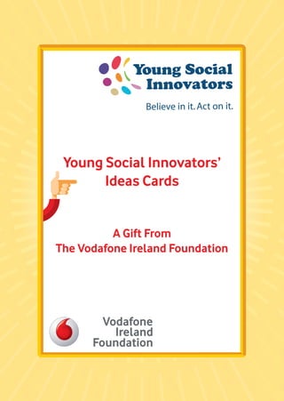 Young Social Innovators Ideas Cards - Exploring Social Issues | PDF