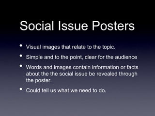 Social Issue Poster | PPT