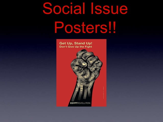 Social Issue Poster | PPT