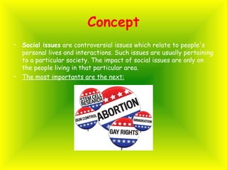 Social issues | PPT