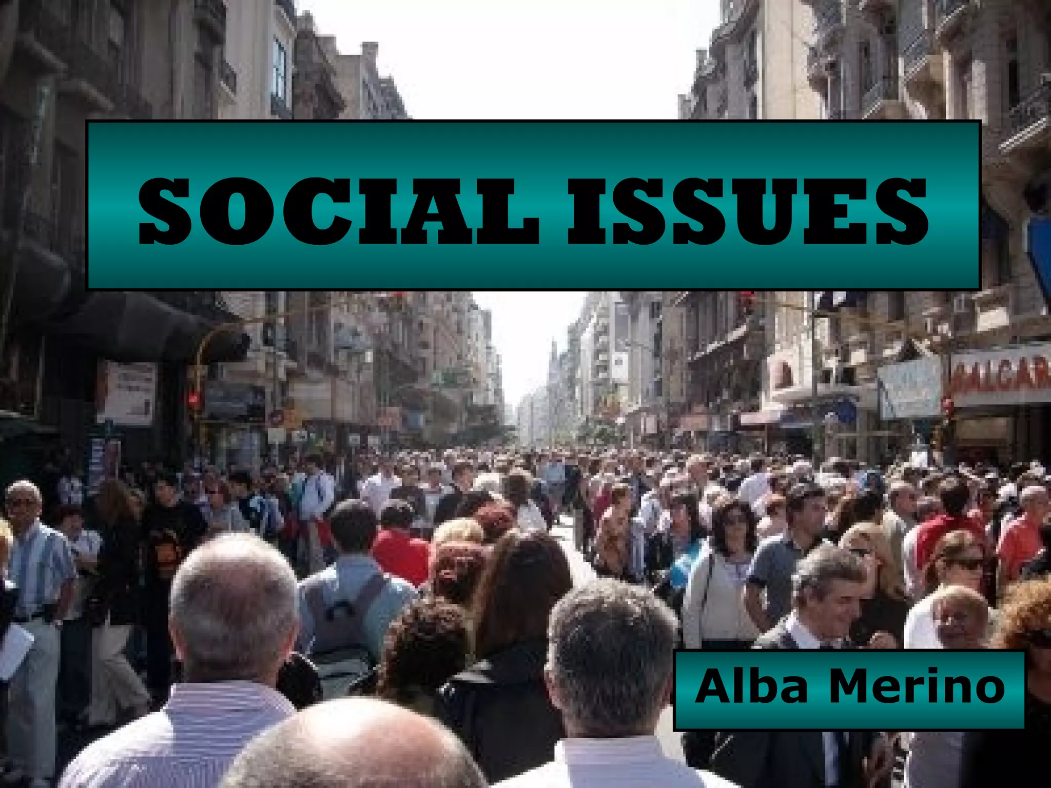 Social issues | PPT