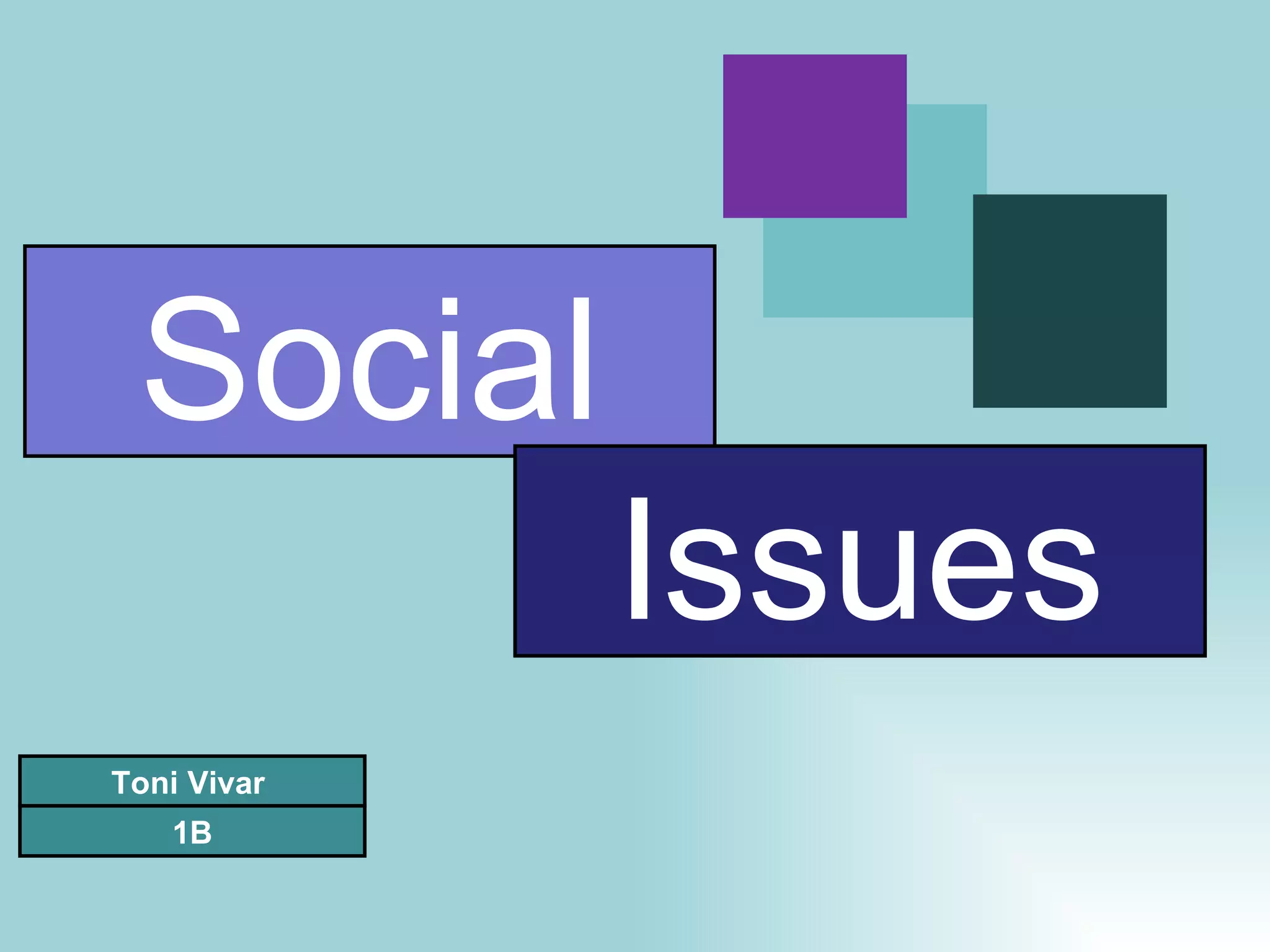 Social issues | PPT