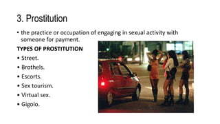 Social issues Poverty, Drugs, Prostitution and Gender Sensitivity | PPTX