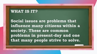 Relate Text Content to Particular Social Issues, Concerns, or ...