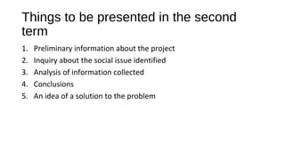 Social issues affecting students and schools part 2 | PPT